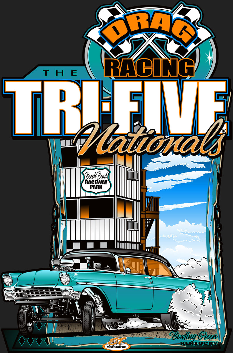 2023 Tri Five Nationals Dark Design Sign – ET Motorgear
