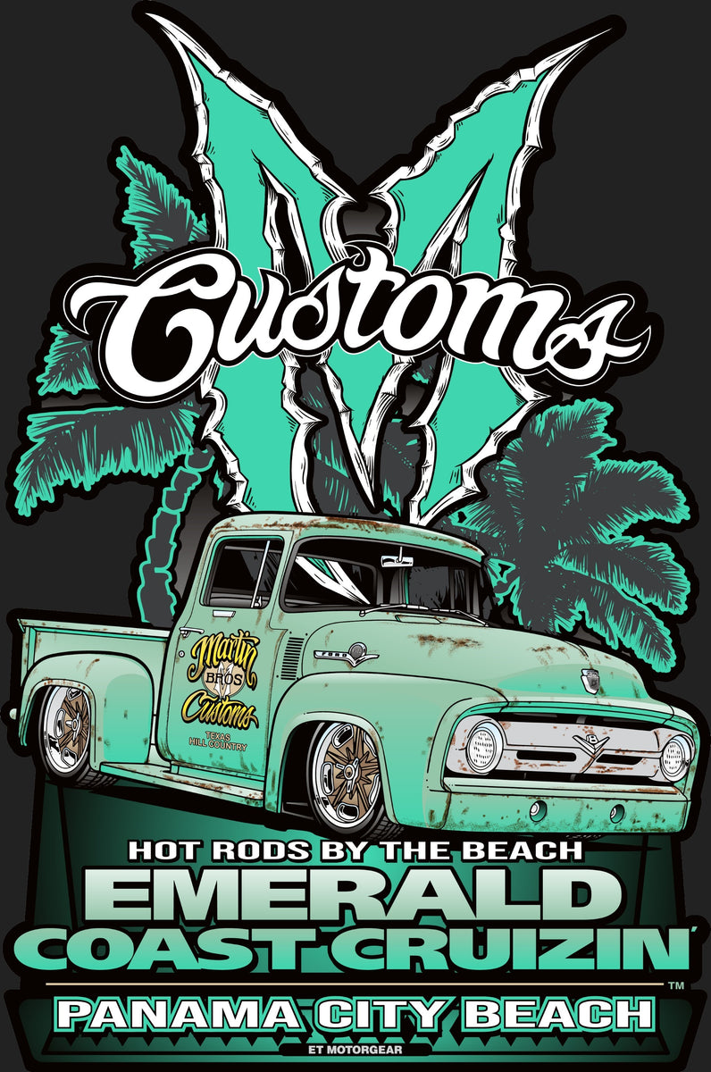 2024 ECC Spring Martin Bros Custom Design Metal Sign – ET Motorgear