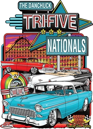Tri-Five Nationals 5th Annual "Main Metal Sign" (Made to Order) – ET ...